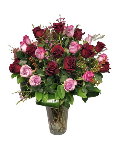 Deeply Loved Three Dozen Roses | Rose & Blossom | Local Spokane Valley ...