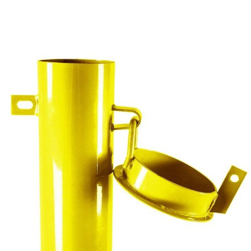 4" x 5' Round Steel Well Protector - ECT Manufacturing