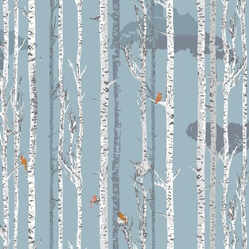 Woodland Forest Tree Fabric | Art Gallery Fabrics | Broadway Fabrics