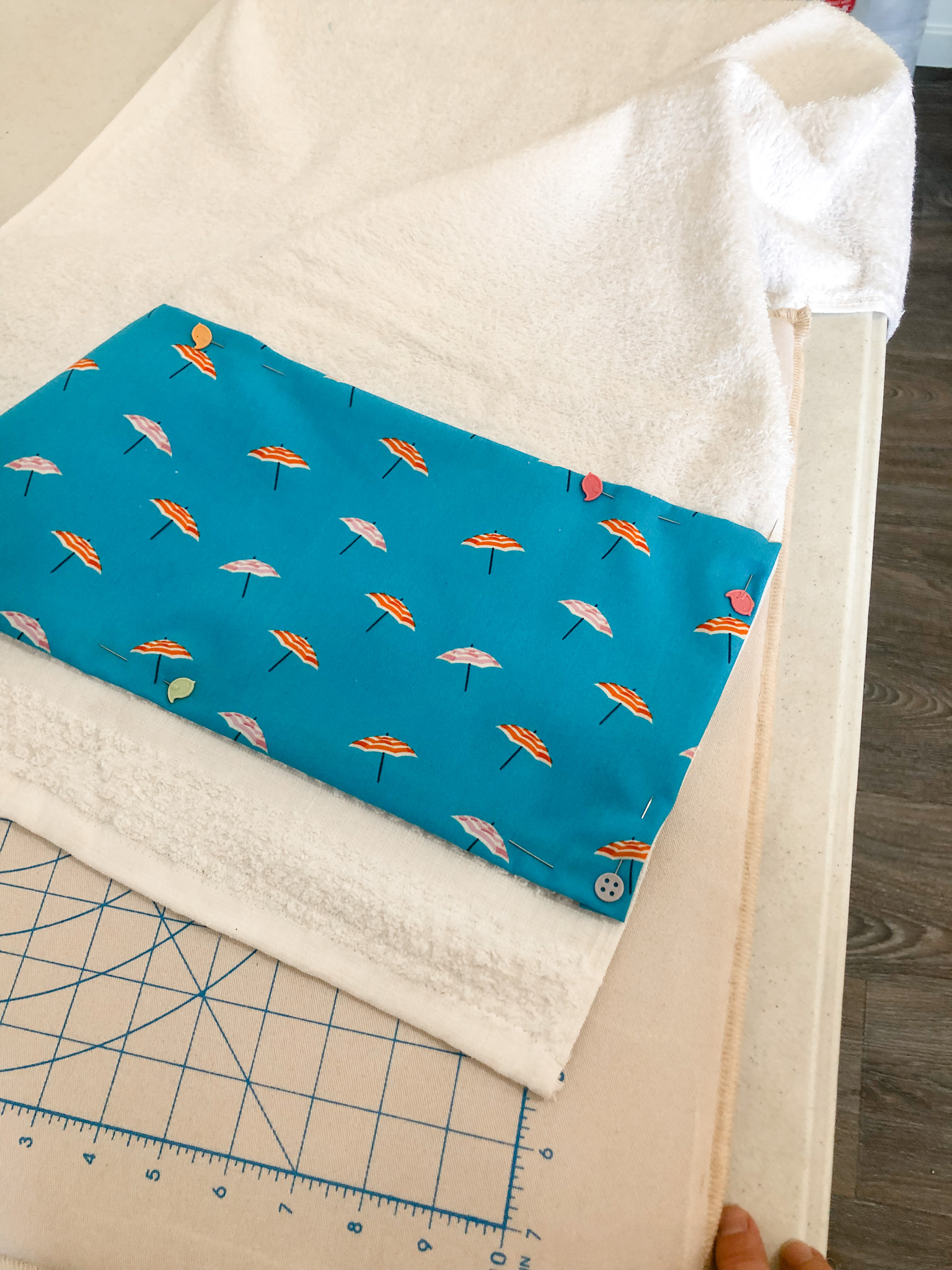 Summer Project: DIY Embellished Pool Towel - Broadway Fabrics