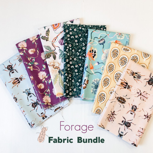 Forage FIGO Fabrics 7 piece fabric bundle | Broadway Fabric