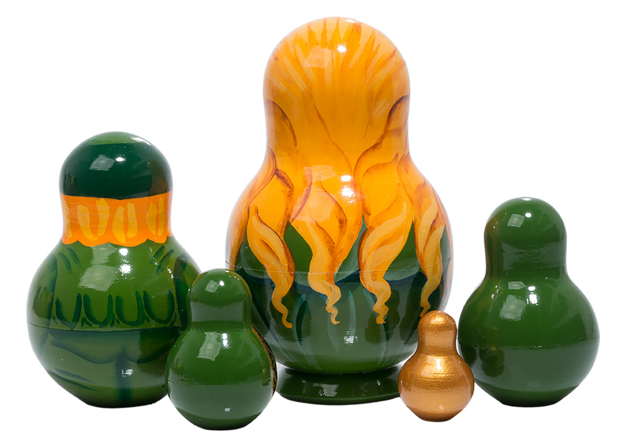 5-Piece Irish Traditions Matryoshka, 5” Nesting Doll 152053 ...