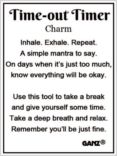 Time-out Timer Pocket Charm ER78071 | Lindenhaus Imports