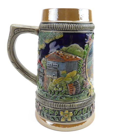 Ludwig's 'Neuschwanstein' Castle Shot Stein | Lindenhaus Imports
