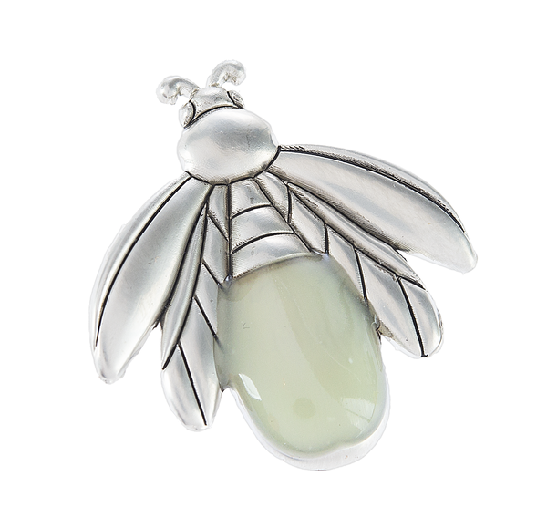 Glow-in-the-Dark 'Lucky Little Firefly' Pocket Charm ER53764 ...