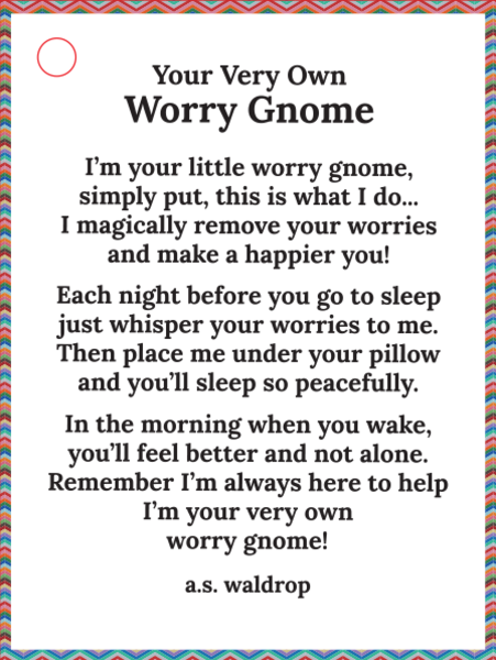 Your Very Own Worry Gnome | Lindenhaus Imports