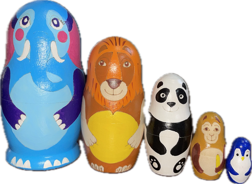 Nesting Dolls - Animals - Lindenhaus Imports