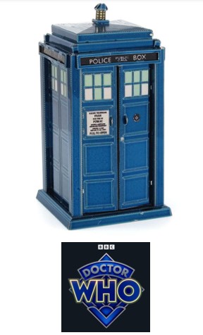 Doctor Who™ TARDIS Metal Model Kit MMS400M | Lindenhaus Imports
