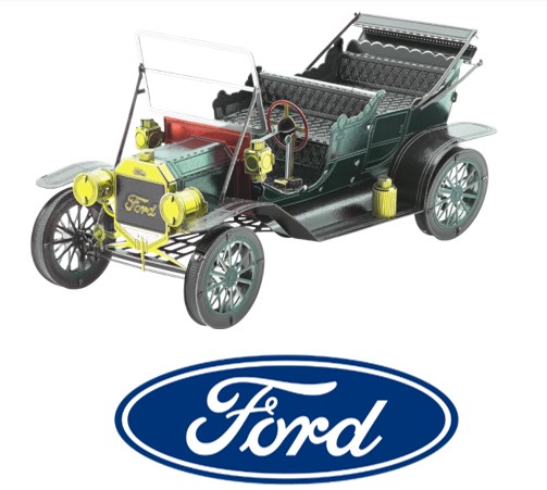1908 Dark Green Ford™ Model T Metal Earth Model Kit MMS051G ...