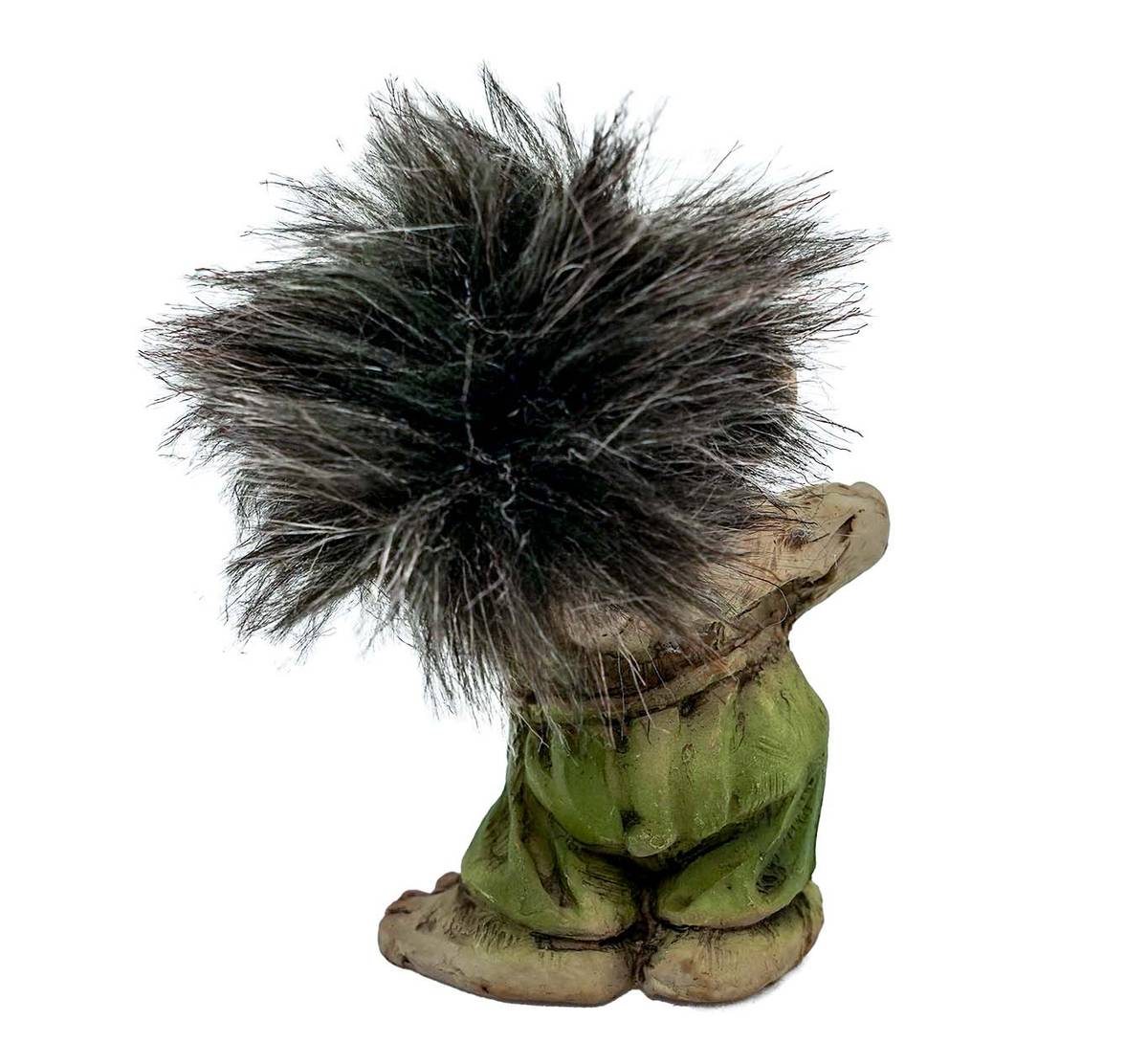 NyForm Laughing Troll Holding Belly, 3" | Lindenhaus Imports in Helen, Ga