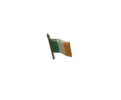 Ireland Flag Enamel Hat Pin | Lindenhaus Imports