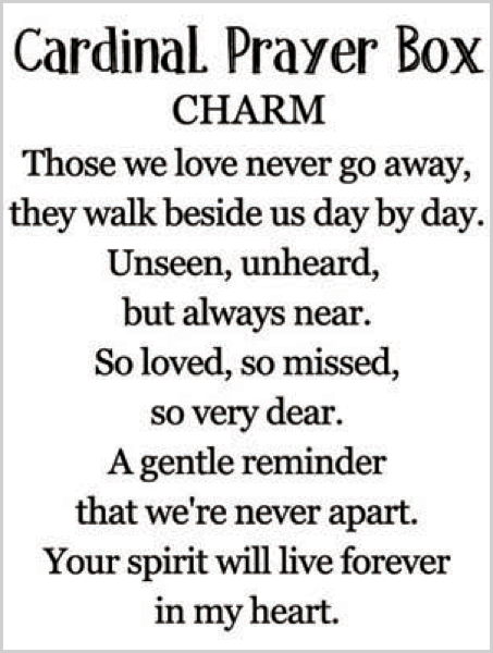 Cardinal Prayer Box | Lindenhaus Imports in Helen, Ga