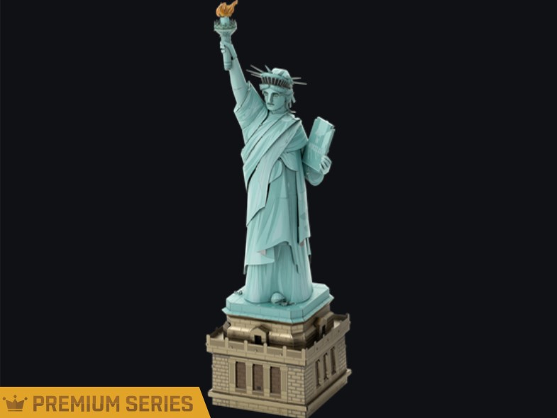 The Statue of Liberty Premium Series Metal Earth Model Kit PS2008 ...