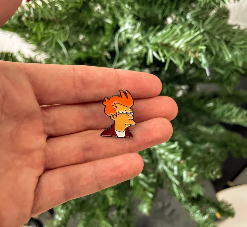 Futurama's Fry Enamel Hat Pin Fashion Accessory | Lindenhaus Imports