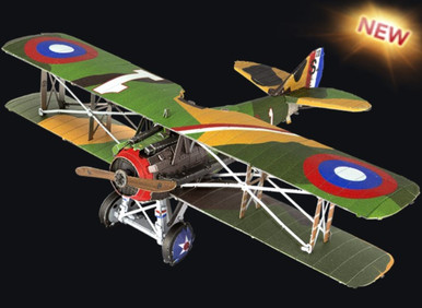 The SPAD S.XIII WWI Aircraft Metal Earth Model Kit ME1024