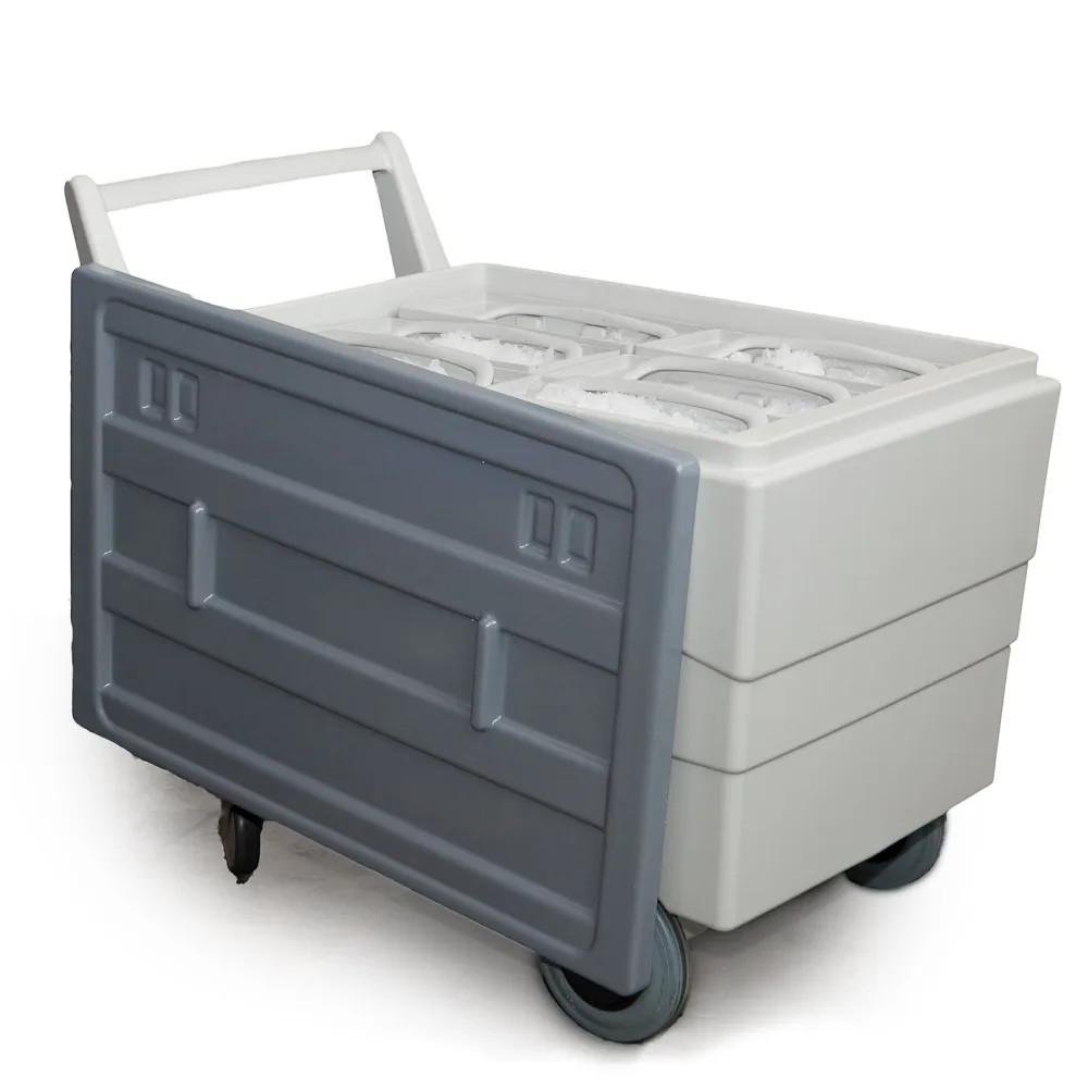 ITV EC-250 Polyethylene Plastic Easy Cart, 247lb/Storage