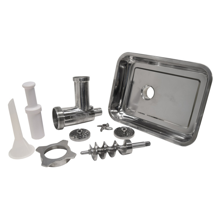 Meat Grinder Commercial #12 1 HP Stainless Steel Heavy Duty American ...