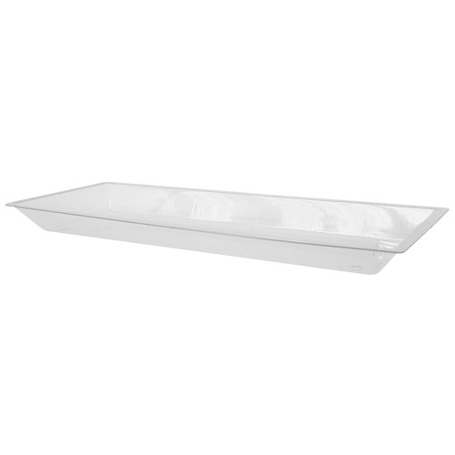 Buffet Enhancements Ice Display Tray, Acrylic Tray With Drain, Large ...