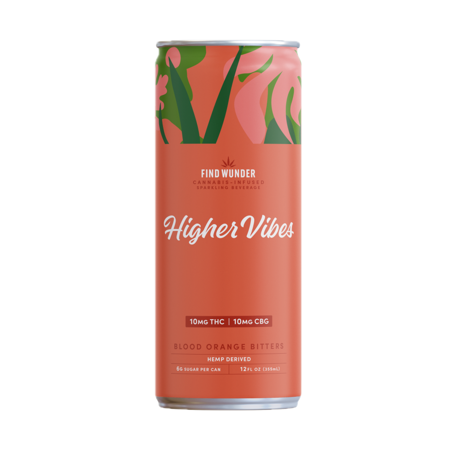 Find Wunder Higher Vibes D9 THC 10mg Blood Orange