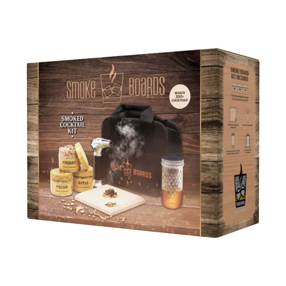 Smoke Boards 7 piece Smoked Cocktail Kit