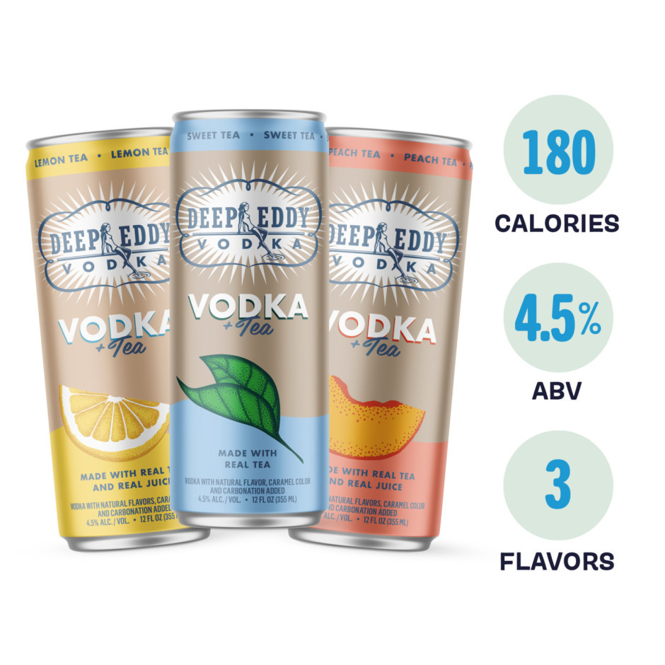 Deep Eddy Vodka + Tea Variety Pack