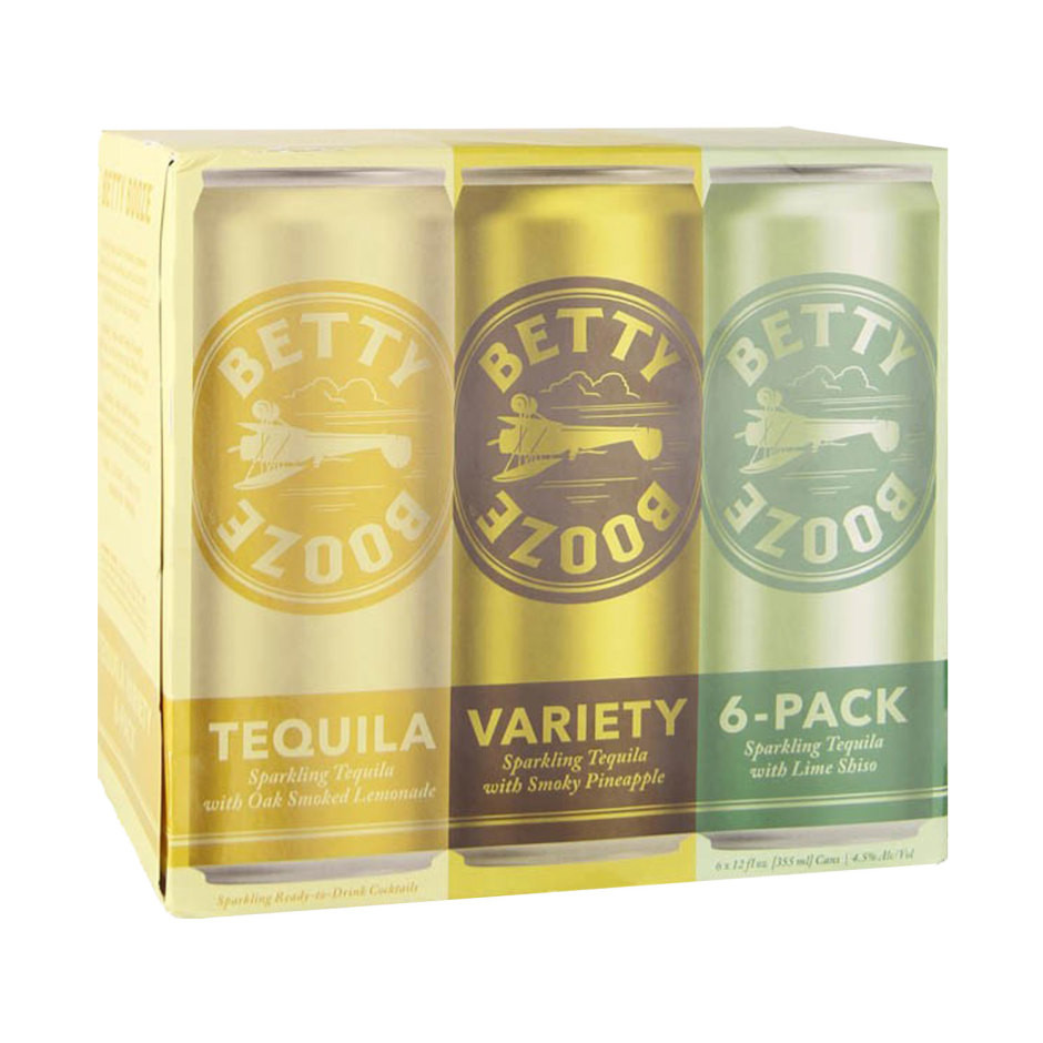 Betty Booze Sparkling Tequila Variety