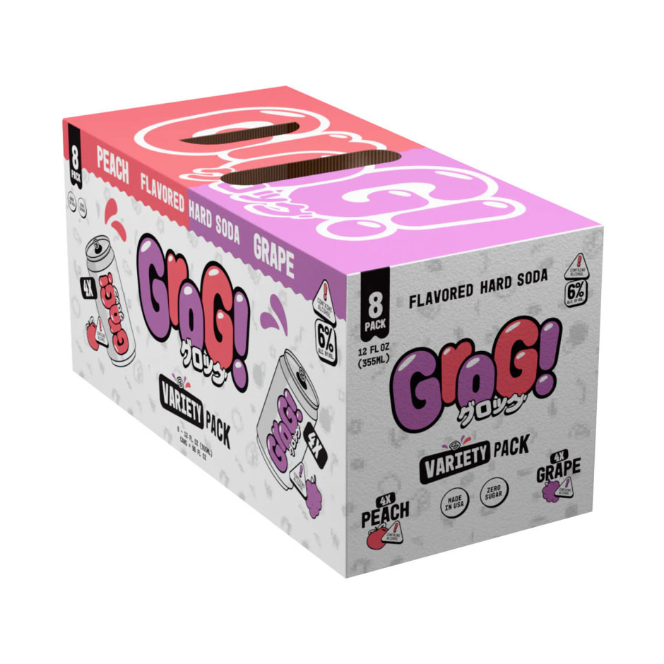 Grog Hard Soda Variety Pack