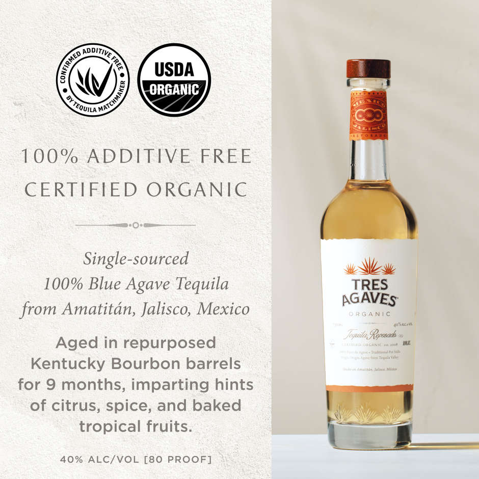 Tres Agaves Reposado Tequila
