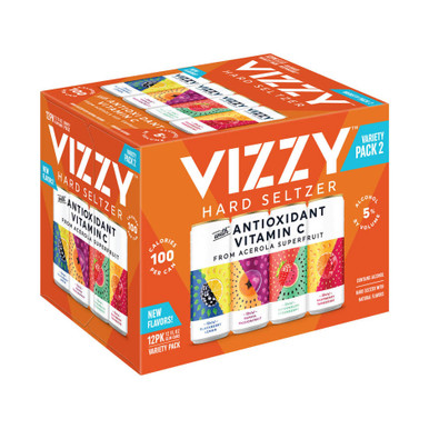 Vizzy Refreshingly Berry Hard Seltzer Variety Pack