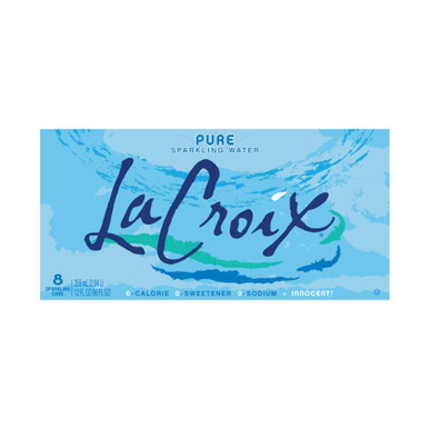 Lacroix Pure Sparkling Water