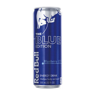 Red Bull Blue Edition 12Z Can