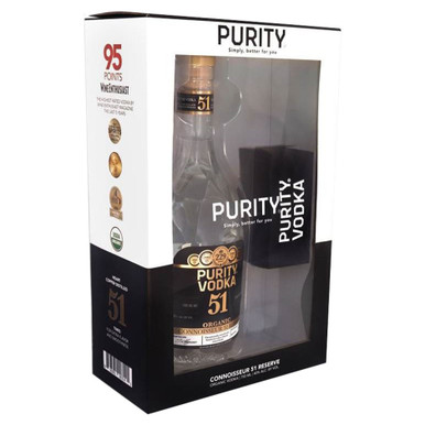 Purity Vodka Connoisseur 51 with Ice Molds