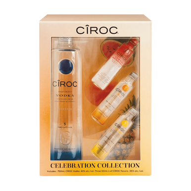 Ciroc Vodka with a Watermelon and a Peach Mini