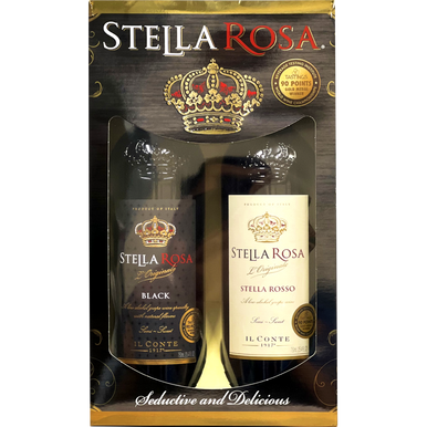 Stella Rosa Black & Rosso with Box