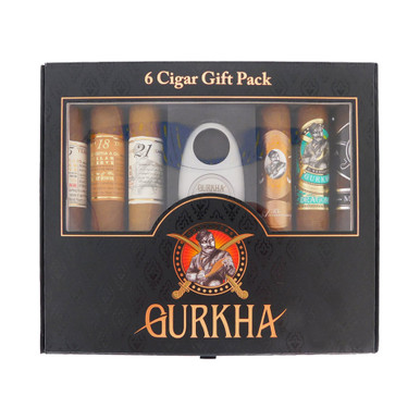 Gurkha 6 Cigar Sampler with Cutter