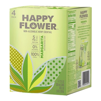 Happy Flower D9 THC 5mg Margarita