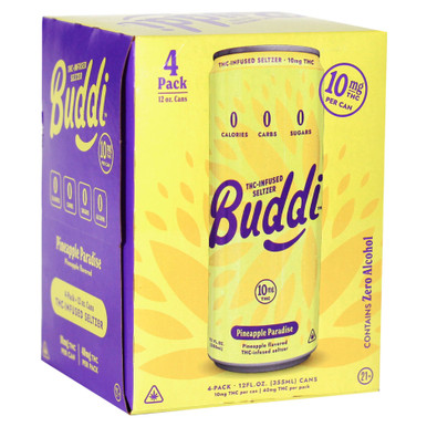 Buddi D9 THC 10mg Pineapple Paradise