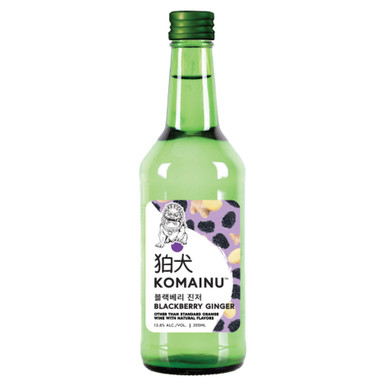 Komainu Blackberry Ginger Soju