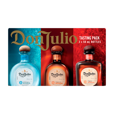 Don Julio Tequila Tasting Pack with Three Minis, One Blanco, One ...