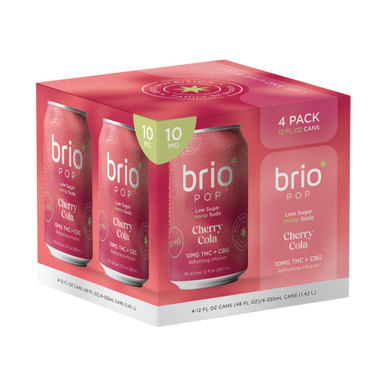 Brio POP THC 10mg Cherry Cola