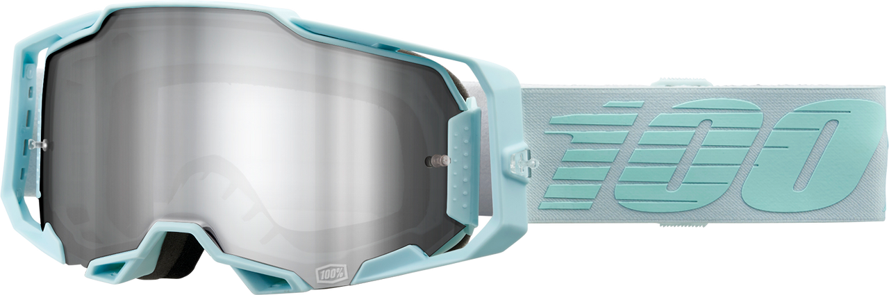100% Armega Goggles - Fargo - Silver Flash Mirror - Direct Cycle Parts