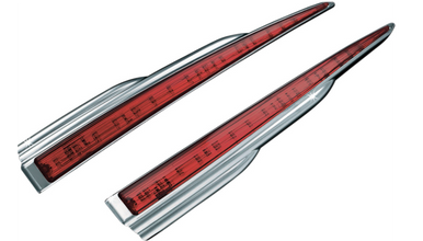 Kuryakyn Rear Light Bars For Trikes Chrome (#6976) - Direct Cycle Parts