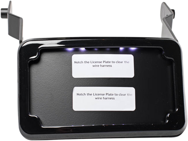 Cycle Visions CV4660B - LP Plate Frame & Mount with Tag Light - FXDB ...