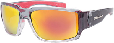 Bomber BG104RM-RF - Boogie Bomb Floating Eyewear 2 Tone Smoke W/Red ...