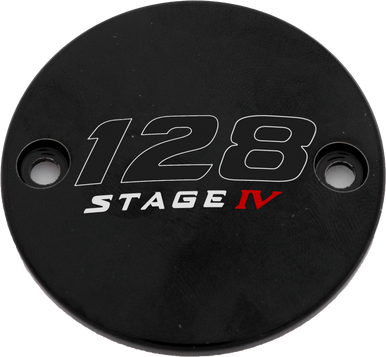 Custom Engraving 128-05-63BG - M8 Timer Cover 128 Stage Iv Black ...