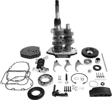 Baker Drivetrain #DD6-411PL-03 - Direct Drive Gear Set - 6-Speed ...