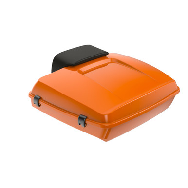 Baja Orange Rushmore Razor Tour Pack Pad Black Latch Hardware For '97 ...