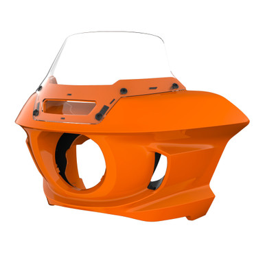 Baja Orange Low Rider ST Style Front fairings Clear Windshield - Direct ...