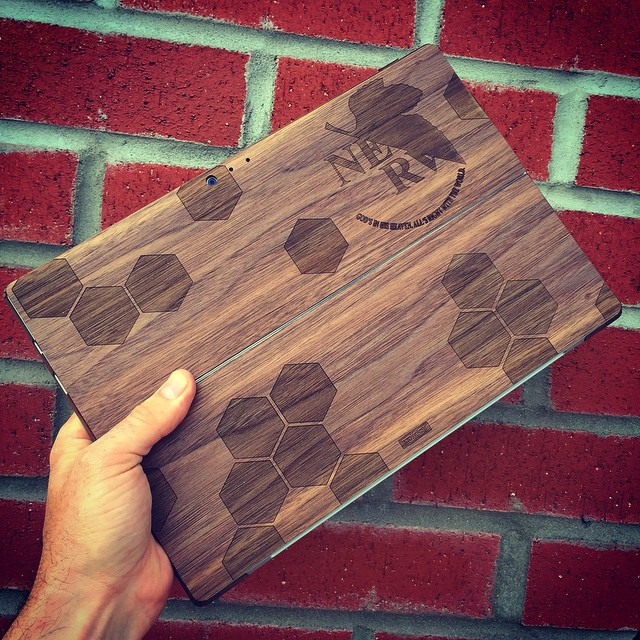 Custom Wood Tablet Covers - Toast