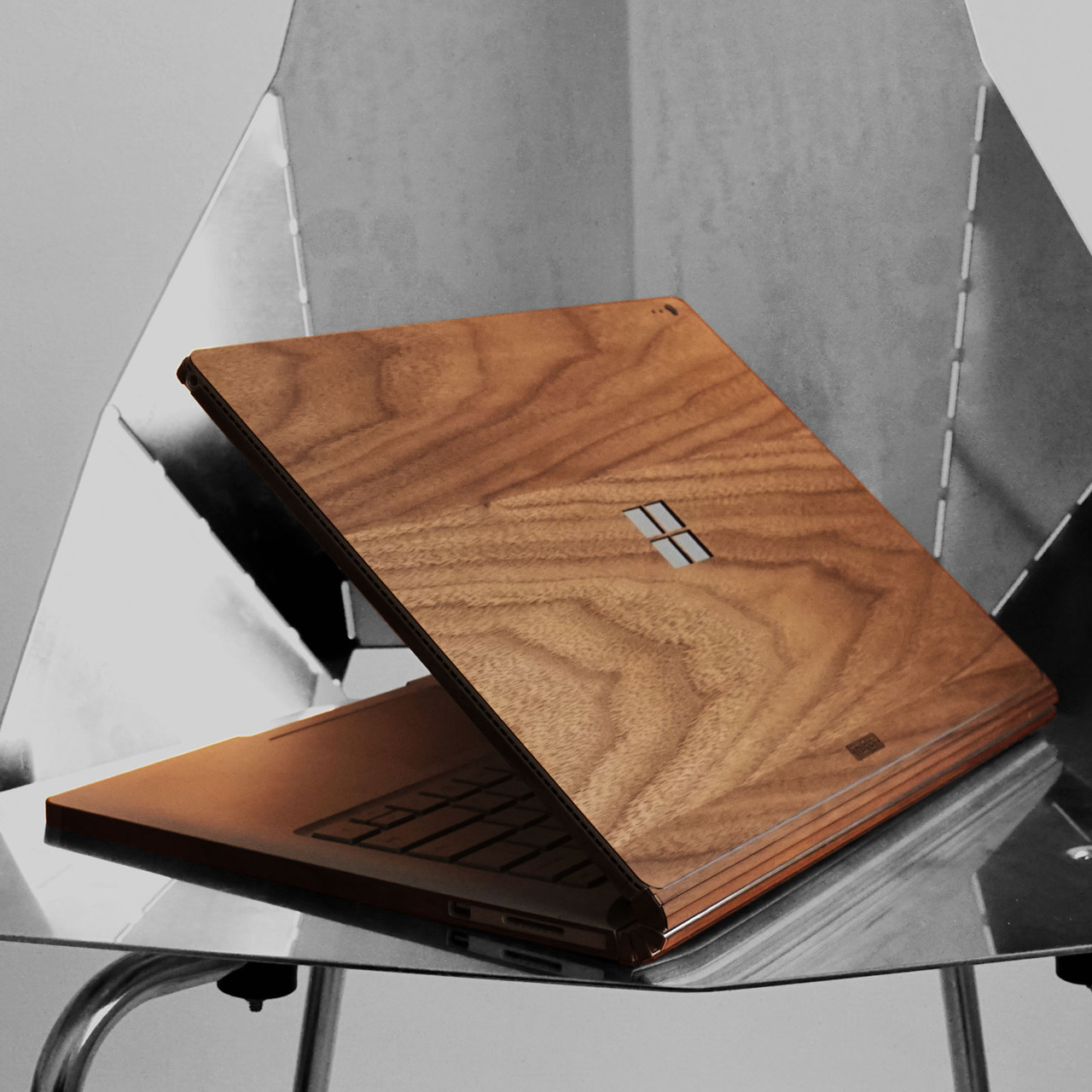 Handmade Real Wood Microsoft Surface Book Cover | Toast | USA